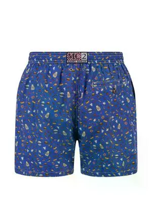 MC2 SAINT BARTH All-over Print Drawstring Swim Shorts