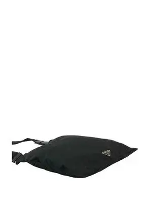 Prada Tessuto Asymmetrical Zip Top Crossbody Bag