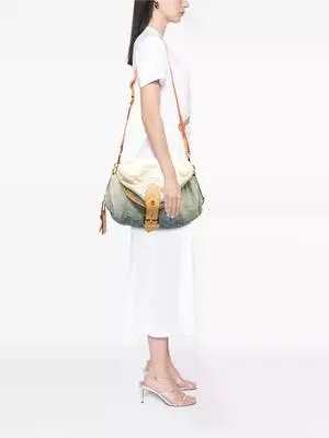LOUIS VUITTON Monogram Denim Sunshine Crossbody Bag - Blue
