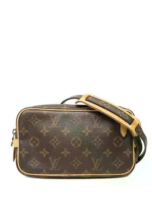 LOUIS VUITTON Monogram Pochette Marly Bandouliere - Brown