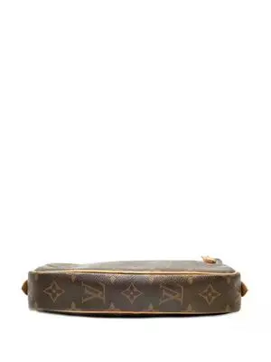 LOUIS VUITTON Monogram Pochette Marly Bandouliere - Brown