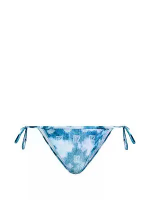 Dsquared2 D2 Monogram Bikini Brief - Blue