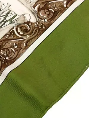 Hermès 1968-1969 L Hiver Silk Scarf 90 Scarves