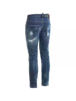 Dsquared2 Skater Distressed Jeans - Blue