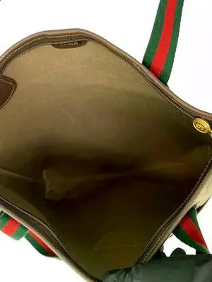 Gucci Gg Supreme Web Tote Bag