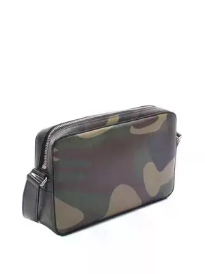 Celine Triomphe Coated Canvas Camouflage Crossbody Bag