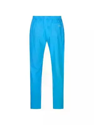 Kiton Logo-embroidered Pajamas Trousers - Blue