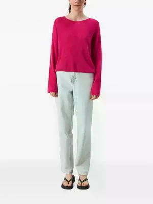 American Vintage Fine-knit Sweater - Pink