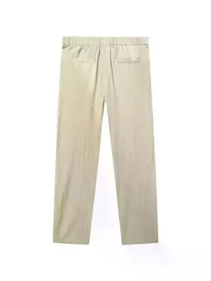 GABBA Pleated Elasticated-waistband Trousers