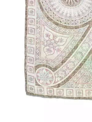 DELL'OGLIO Easy Geometric-print Scarf