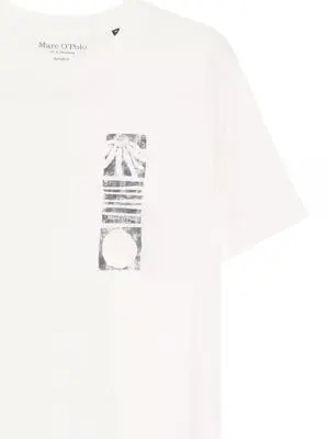 Marc O'polo Graphic-print Round-neck T-shirt