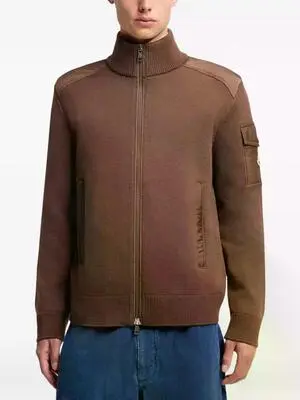 Moncler Logo-patch Panelled Cardigan