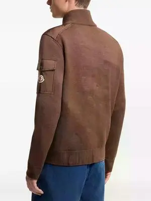Moncler Logo-patch Panelled Cardigan