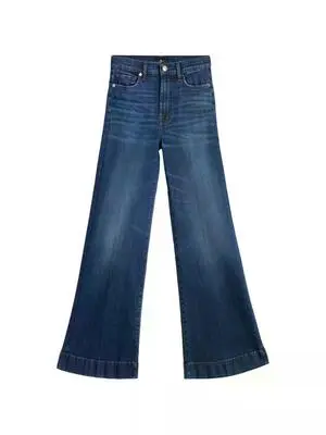 SEVEN Modern Dojo Wide-leg Jeans - Blue