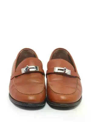 Hermès Destin Leather Loafers