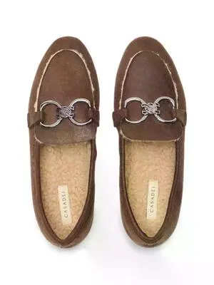 Casadei Bufaland Chain-detail Loafers