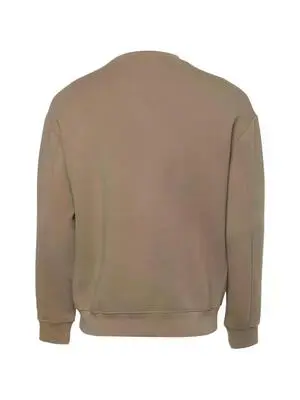 Emporio Armani Logo Graphic Sweatshirt - Neutrals