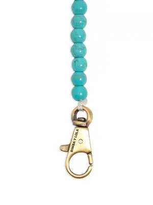 Bimba Y Lola Beaded Shell Pendant Necklace