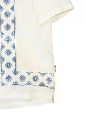 Orlebar Brown Carnival-embroidery Relaxed-fit Shirt
