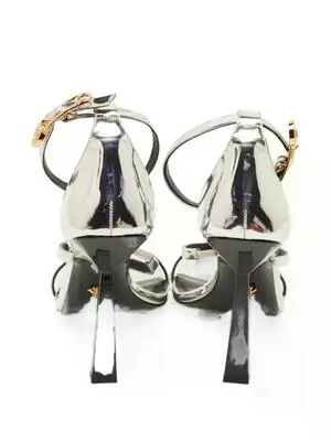 Versace Safety Pin Ankle Strap Sandals