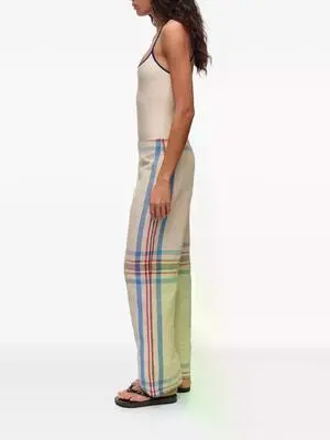 Bimba Y Lola Striped Palazzo Pants