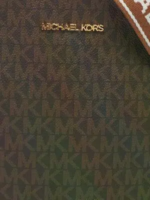 Michael Kors Jet Set Travel Monogram Crossbody Bag