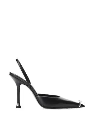 Alexander Wang Akilita Crystal-embellished Pumps - Black