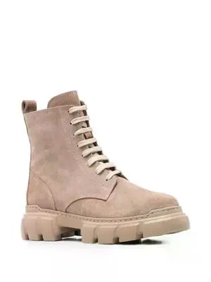 SERGIO MORETTI FIRENZE Lace-up Combat Boots