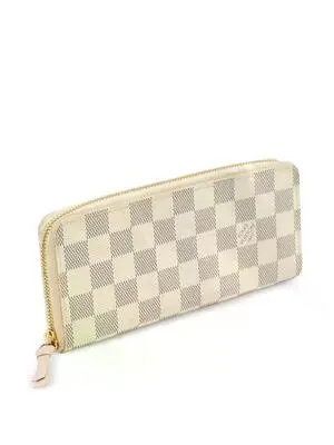 LOUIS VUITTON Clemence Damier Azur Wallet - Neutrals
