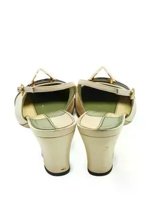 Gucci Half Moon Slingback Pumps