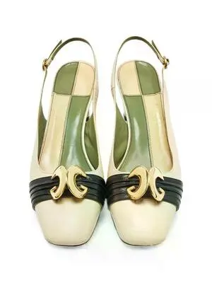 Gucci Half Moon Slingback Pumps