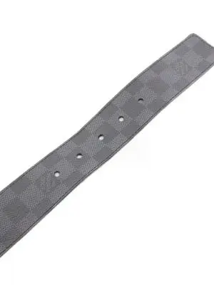 LOUIS VUITTON Damier Graphite Reversible Belt