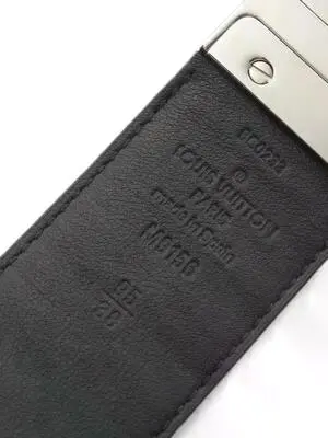 LOUIS VUITTON Damier Graphite Reversible Belt