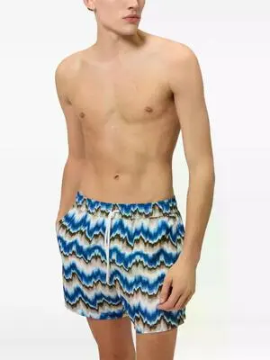 Missoni Zigzag Print Swim Shorts