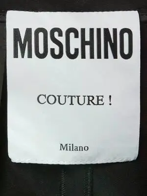 Moschino Tailored Straight-leg Crepe Trousers