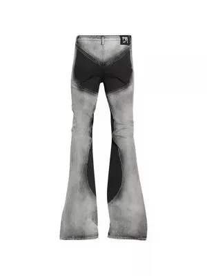 RIVINGTON ROI REBIS Pneuma Acid-wash Panelled Jeans