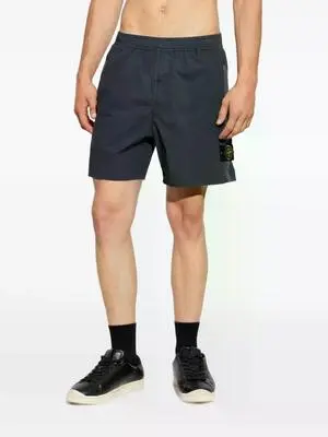 Stone Island Logo Patch Shorts