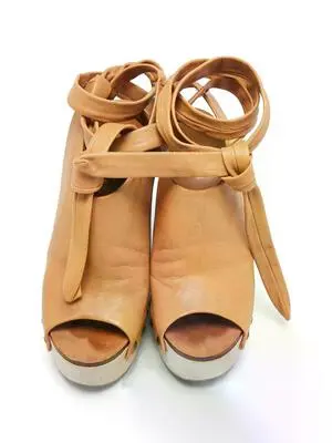 Chloé Tie-fastening Wedge Sandals