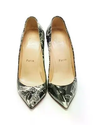 CHRISTIAN LOUBOUTIN Pigalle Follies Printed Pumps