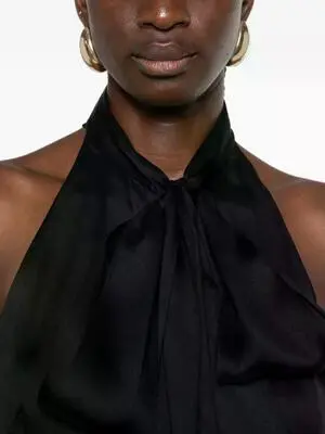 TOM FORD Jacquard Halterneck Top