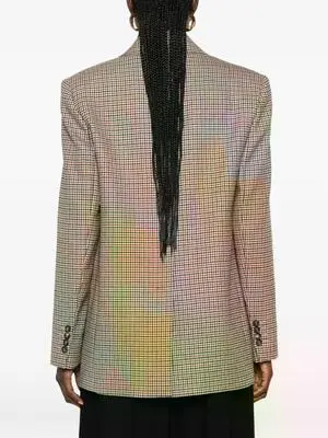 Max Mara Houndstooth Single-breasted Blazer