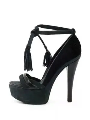 LOUIS VUITTON Platform Sandals - Black