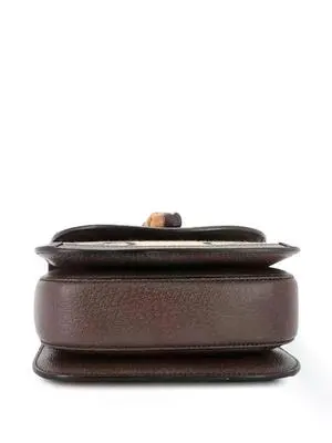 Gucci Jumbo Gg Canvas Mini Crossbody Bag - Brown