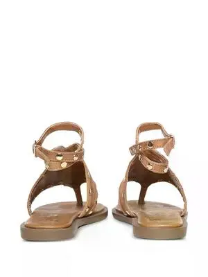 V°73 Stud-embellished Wrap-around Sandals