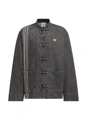 Adidas Frog-fastening Denim Jacket