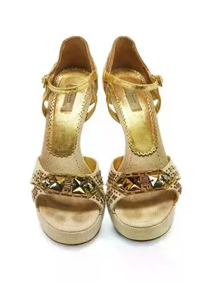Prada T-strap Sandals