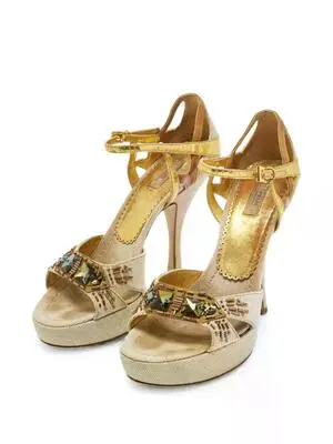 Prada T-strap Sandals