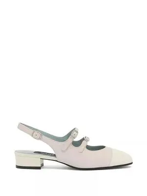 CAREL Buckled Slingback Pumps - Neutrals