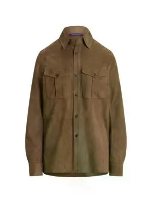 Ralph Lauren Landry Lamb-suede Shirt