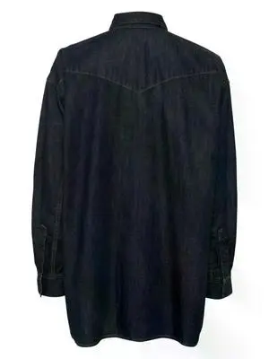TU ES MON TRESOR Oversized Denim Shirt